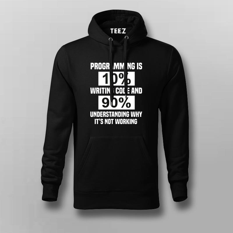 Vintage Coding For Programmer Hoodies For Men – TEEZ.in