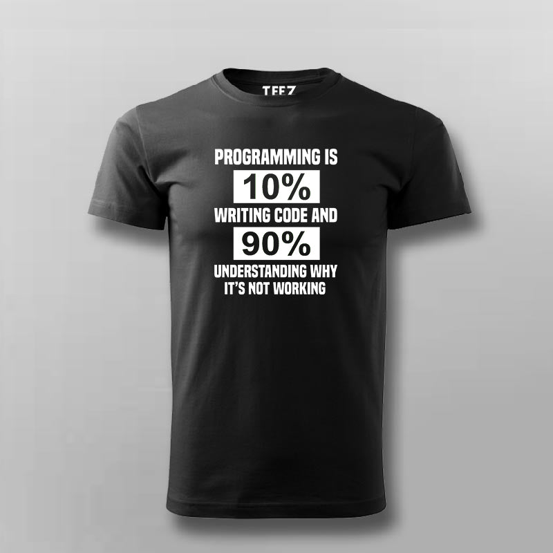 Vintage Coding For Programmer T Shirt For Men
