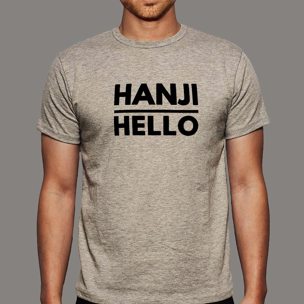 HANJI HELLO Classic Men's T-Shirt – TEEZ.in