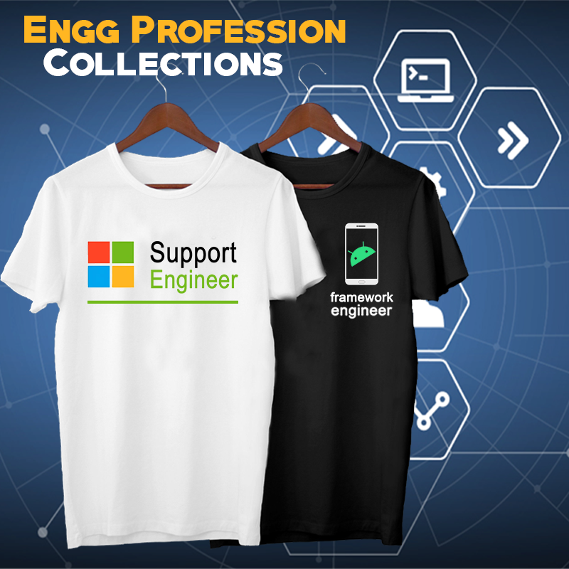 IT Engineers Profession T-shirts for Men - TEEZ.in