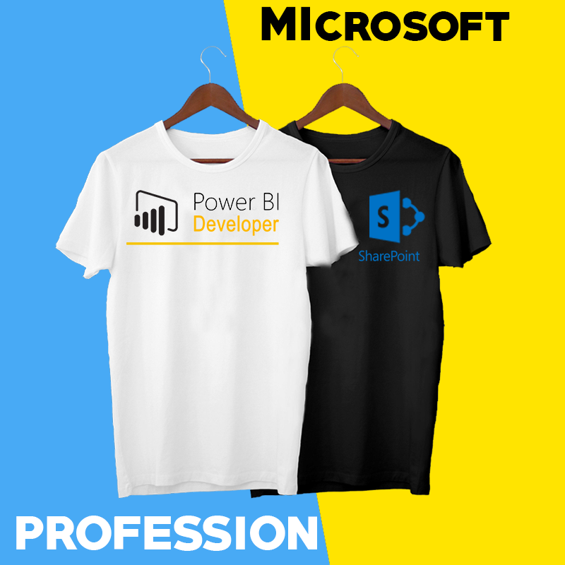 Microsoft Programming Profession T-shirts For Men - TEEZ.in