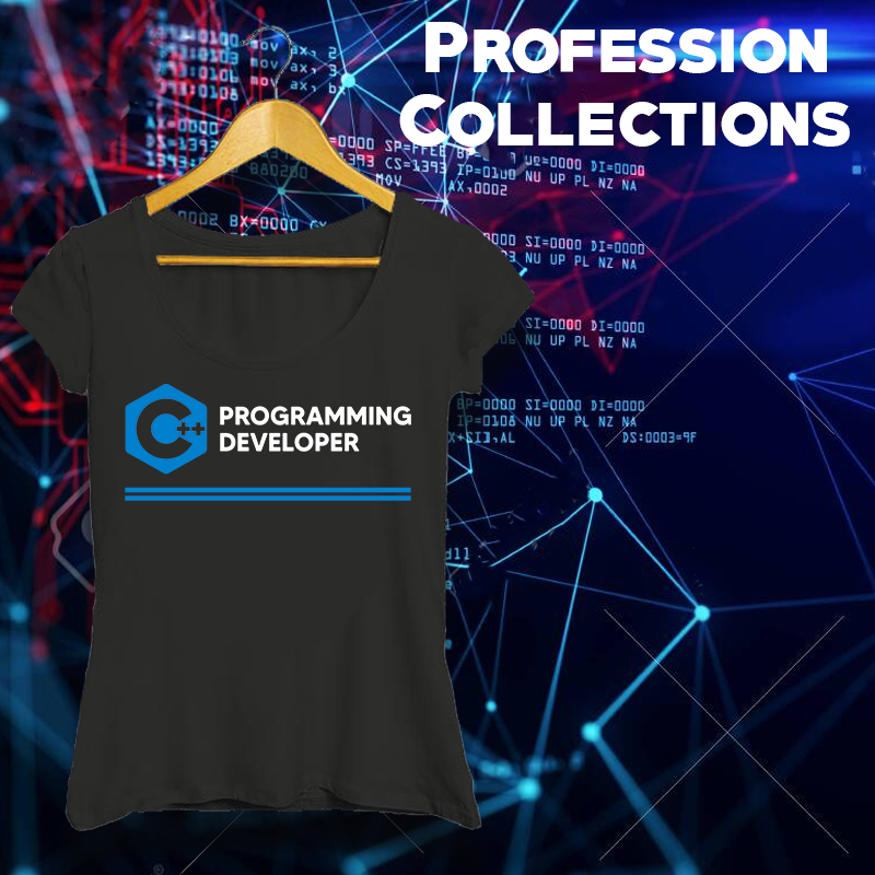 C and C++ Programming Profession T-shirts For Women - TEEZ.in