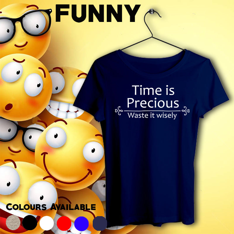 Sarcastic Funny Printed T-shirts Online For Women - TEEZ.in