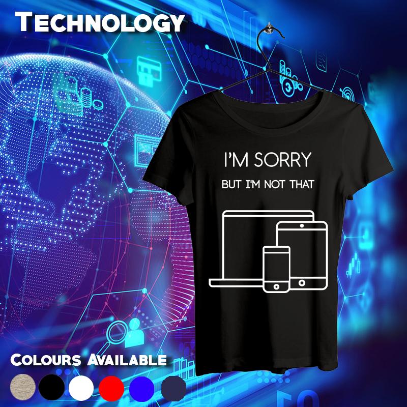 Technology & Science T-shirts For Women Online India - TEEZ.in