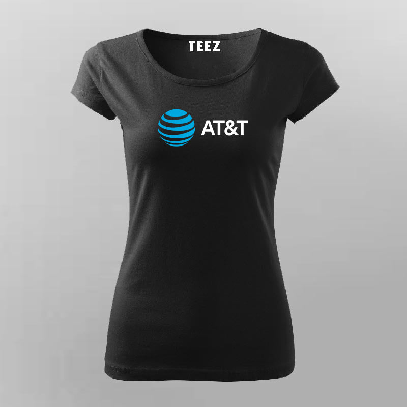 At & T T-Shirt For Women - TEEZ.in
