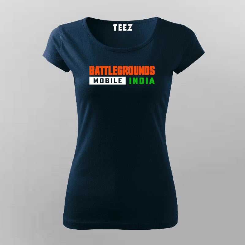 Battlegrounds Mobile India Bgmi T-Shirt For Women – TEEZ.in