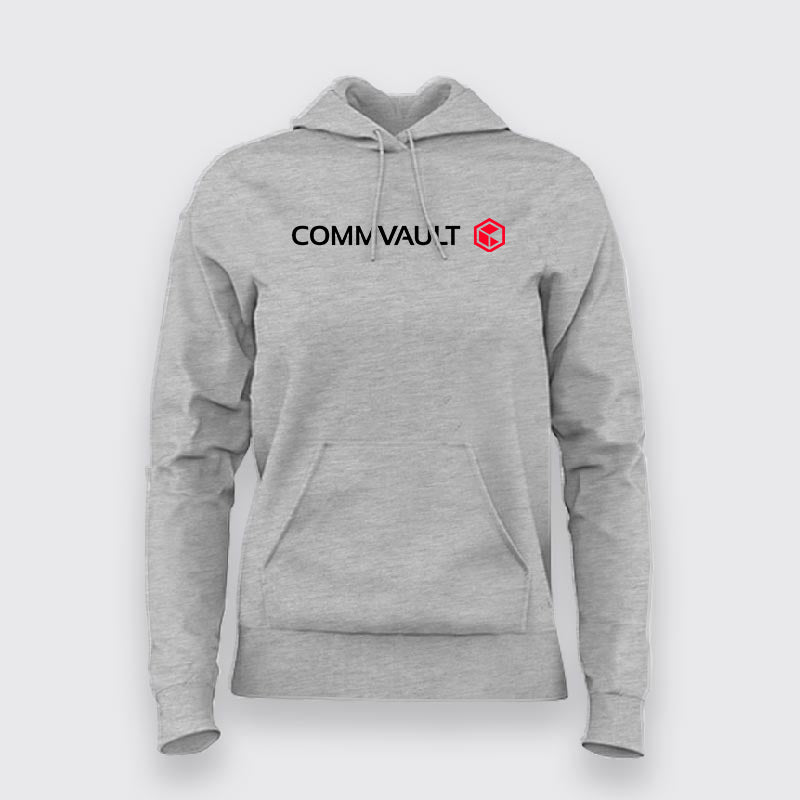 Commvault Logo Hoodies For Women – TEEZ.in