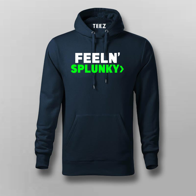 Feeln' Splunky Funny Programming Hoodies For Men – TEEZ.in