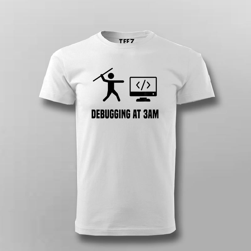 Funny Programming Coding Debugging T-shirt For Men – TEEZ.in
