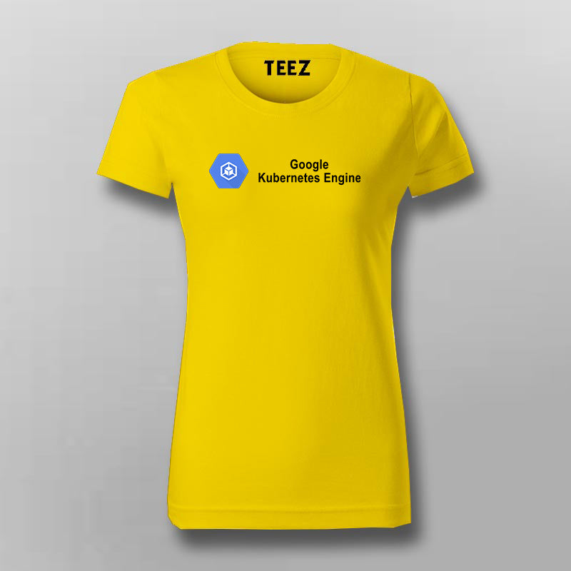 Google Kubernetes Engine T-Shirt For Women – TEEZ.in