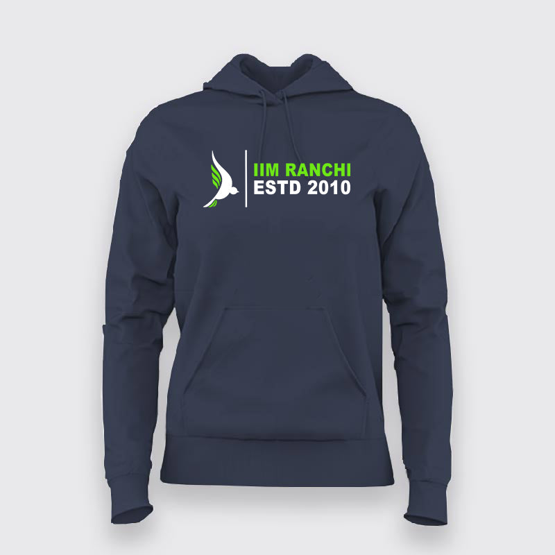 IIM Ranchi Hoodies For Women – TEEZ.in