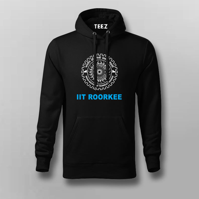 IIT Roorkee Heritage Men's Cotton Hoodie - TEEZ.in