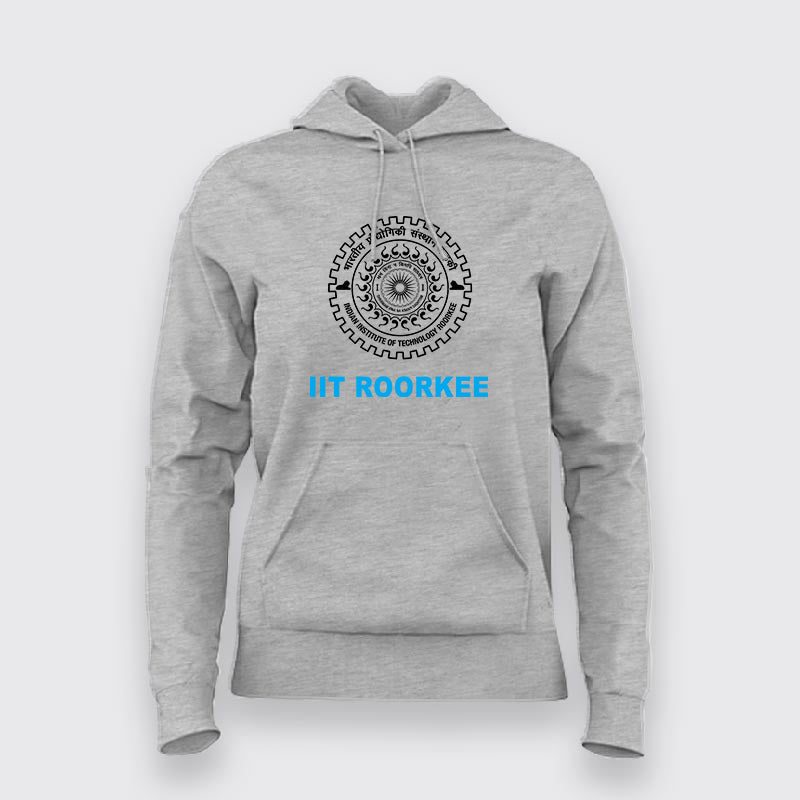 IIT Roorkee Hoodies For Women – TEEZ.in