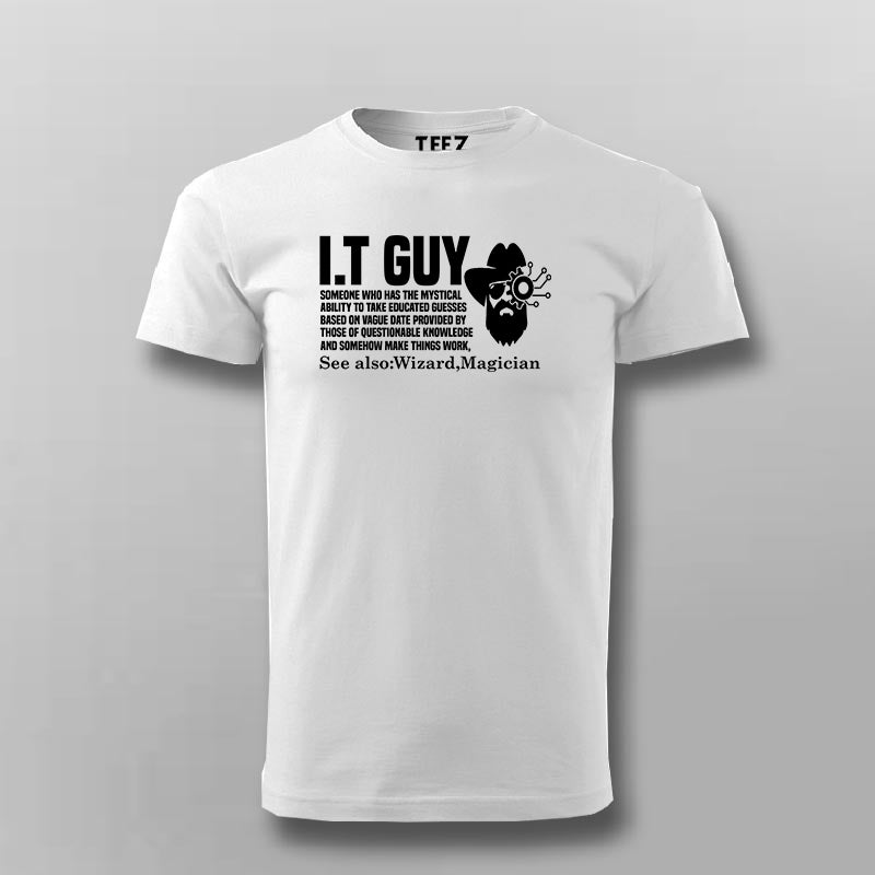 It Guy Definition Funny Computer Nerd T-shirt For Men – TEEZ.in