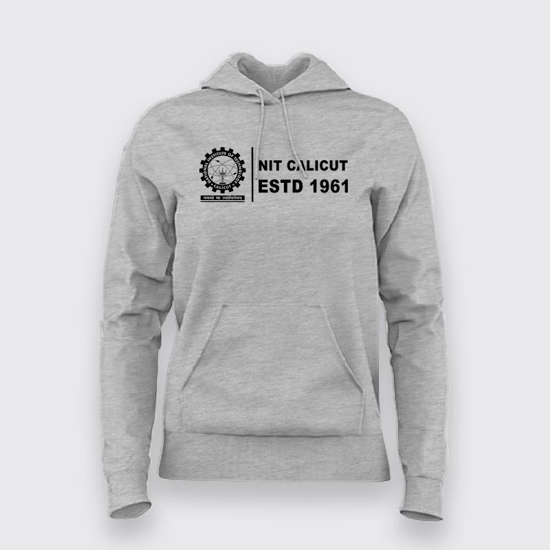 NIT CALICUT ESTD 1961 Hoodies For Women – TEEZ.in