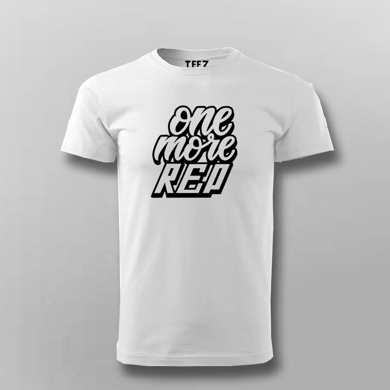 One More Rep T-shirt For Men – TEEZ.in