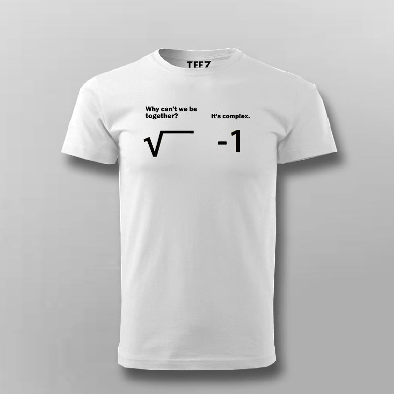 Quirkipedia Complex Numbers Math Science, Nerd, Geeky T-shirt For Men ...