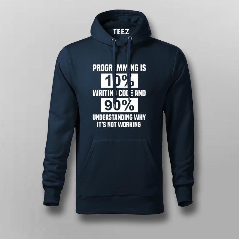 Vintage Coding For Programmer Hoodies For Men – TEEZ.in