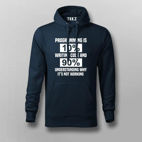 Vintage Coding For Programmer Hoodies For Men – TEEZ.in