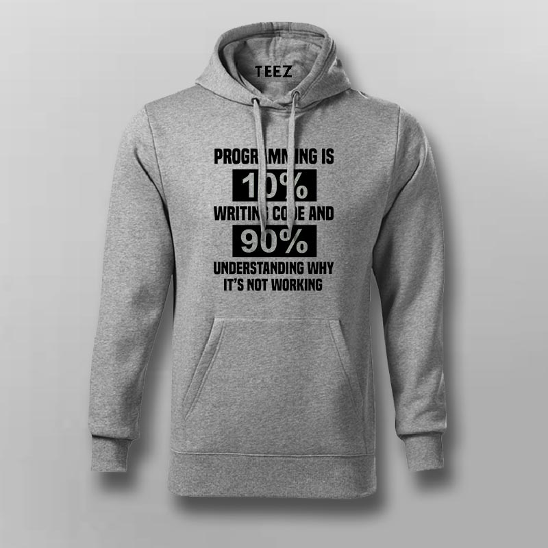 Vintage Coding For Programmer Hoodies For Men – TEEZ.in