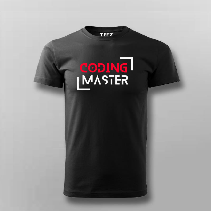 Coding Master T-shirt For Men Online India - TEEZ.in