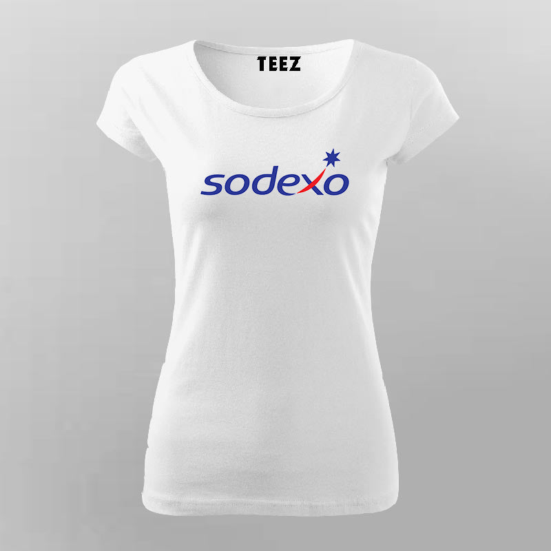 Sodexo Logo T-Shirt For Women – TEEZ.in