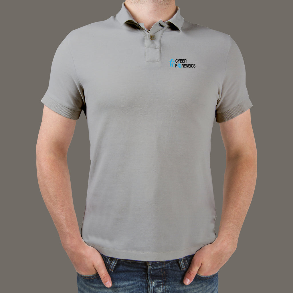 cyber forensics polo T-Shirt For Men – TEEZ.in