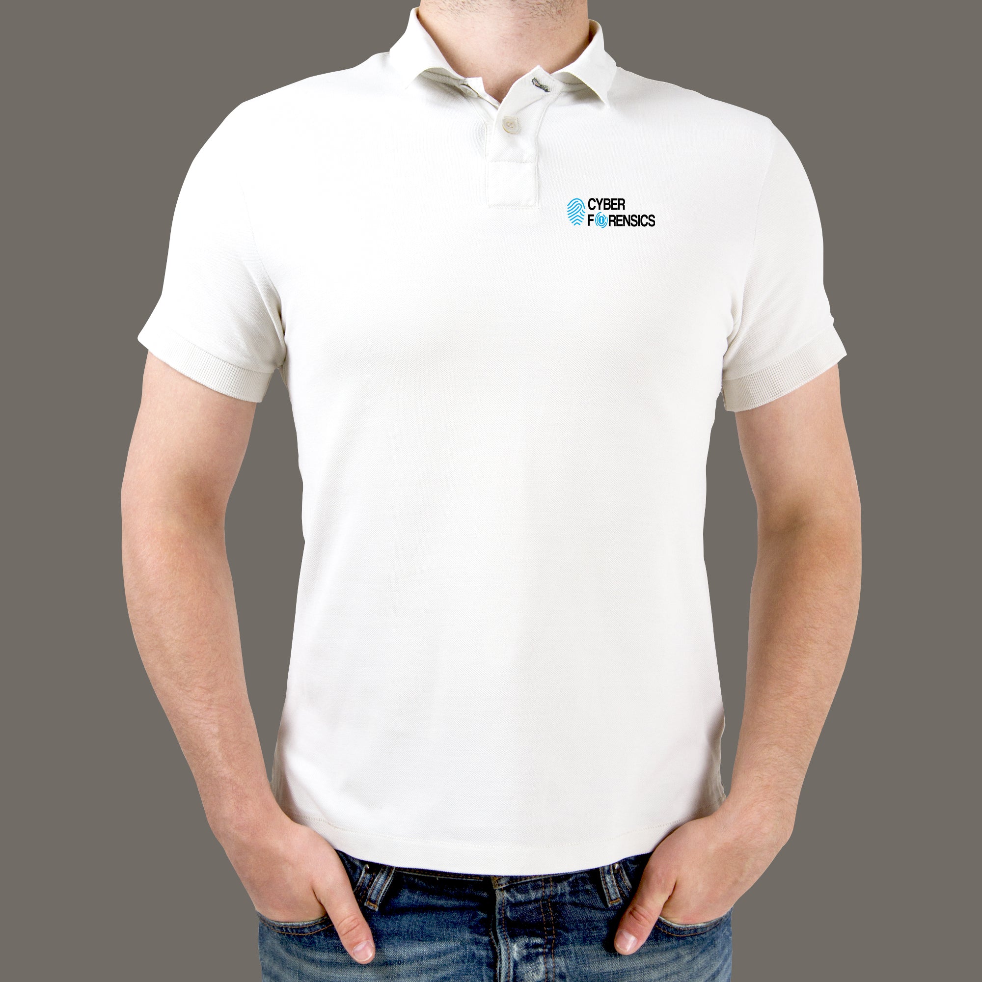 cyber forensics polo T-Shirt For Men - TEEZ.in