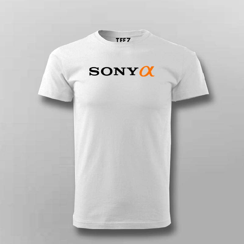 Sony Alpha Apparel Essential T-Shirt For Men – TEEZ.in