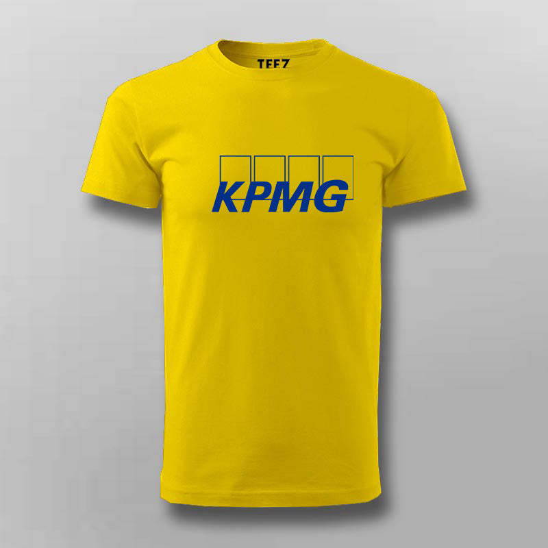 KPMG Logo T-Shirt For Men – TEEZ.in