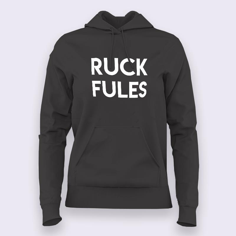 Ruck Fules John Cena Attitude Hoodies For Women - TEEZ.in