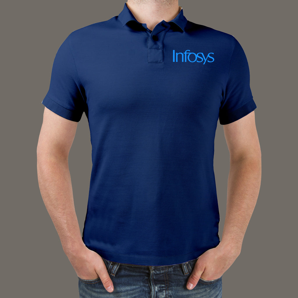 Infosys Polo T-Shirt For Men – TEEZ.in
