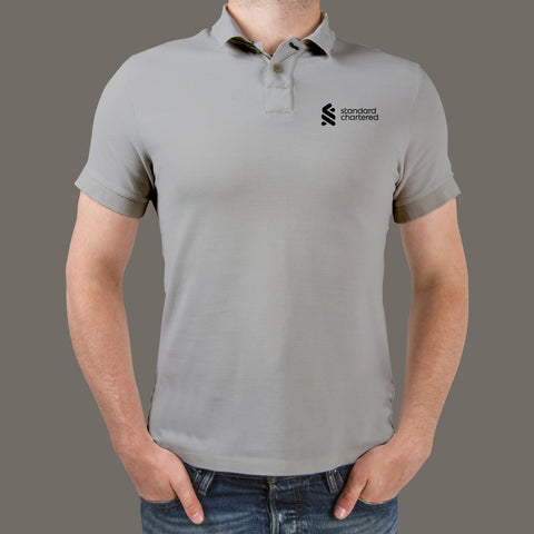 Standard Chartered Elite Polo: Banking with Style - TEEZ.in