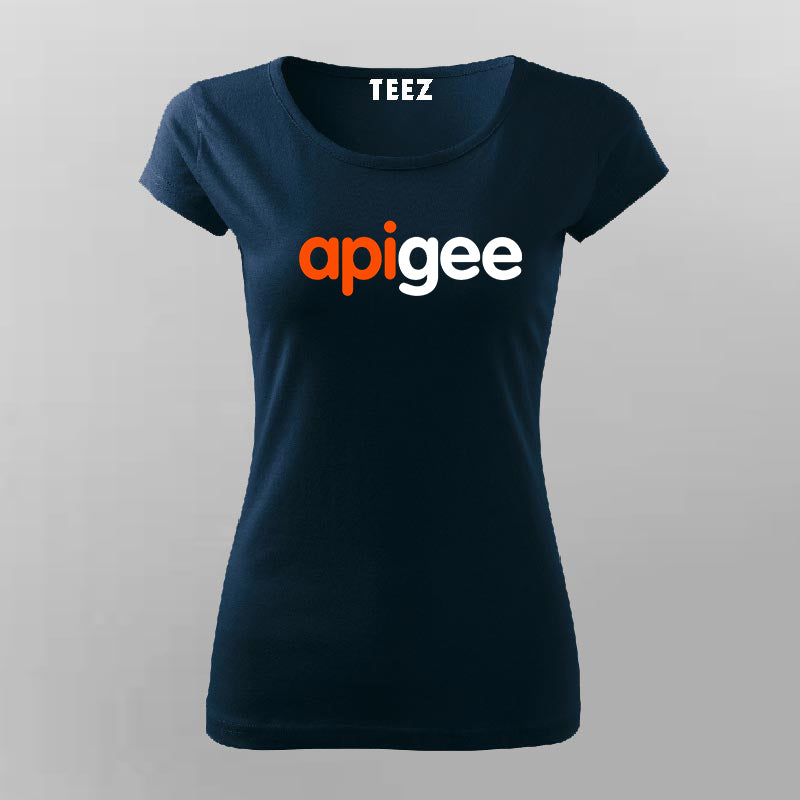 Apigee Logo T-Shirt For Women – TEEZ.in