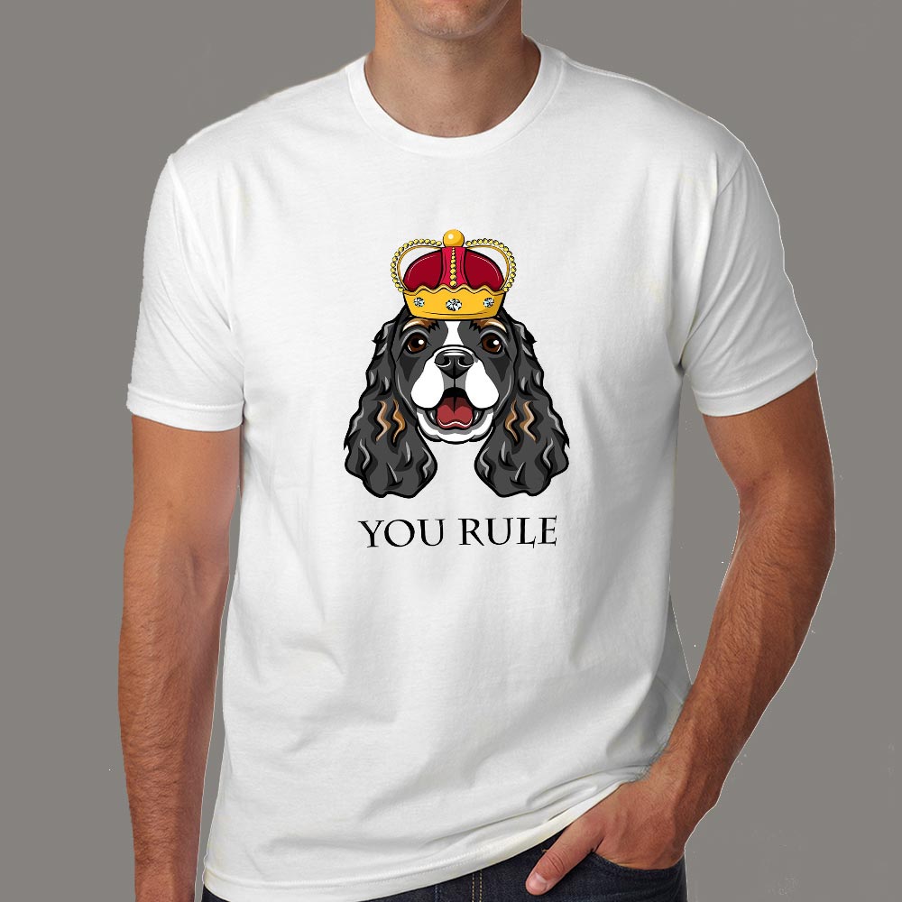 Cocker Spaniel T-Shirt For Men – TEEZ.in