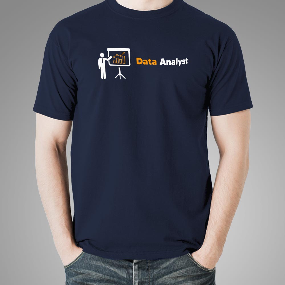 Data Analyst T-Shirt For Men – TEEZ.in