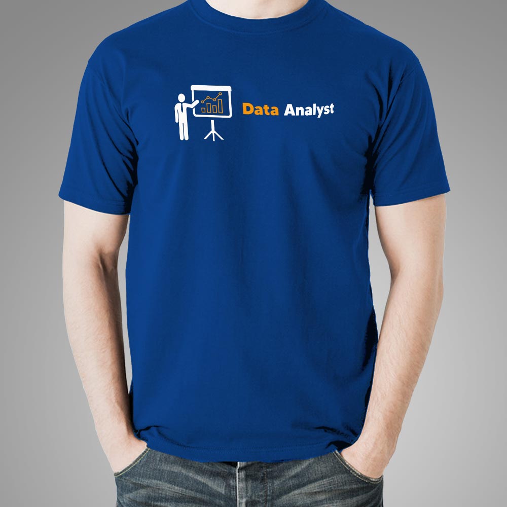 Data Analyst T-Shirt For Men – TEEZ.in
