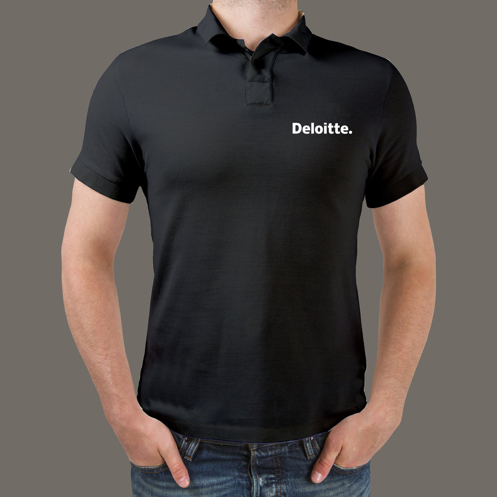 Deloitte Men's Polo T-Shirt – TEEZ.in
