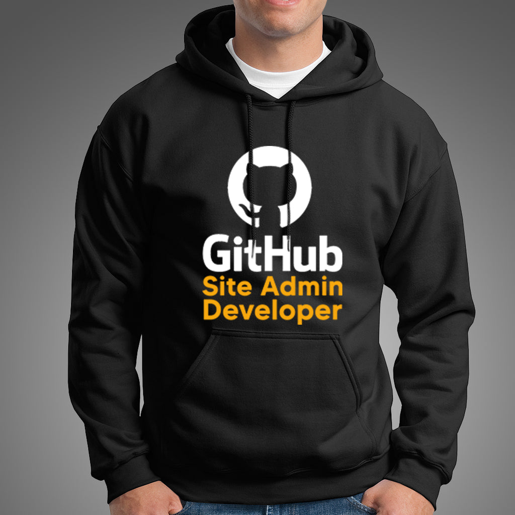 GitHub Site Admin Developer Men’s Profession Hoodies – TEEZ.in