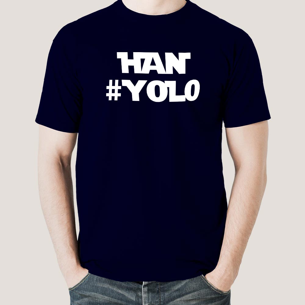 Han #Yolo Starwars Men's T-shirt – TEEZ.in
