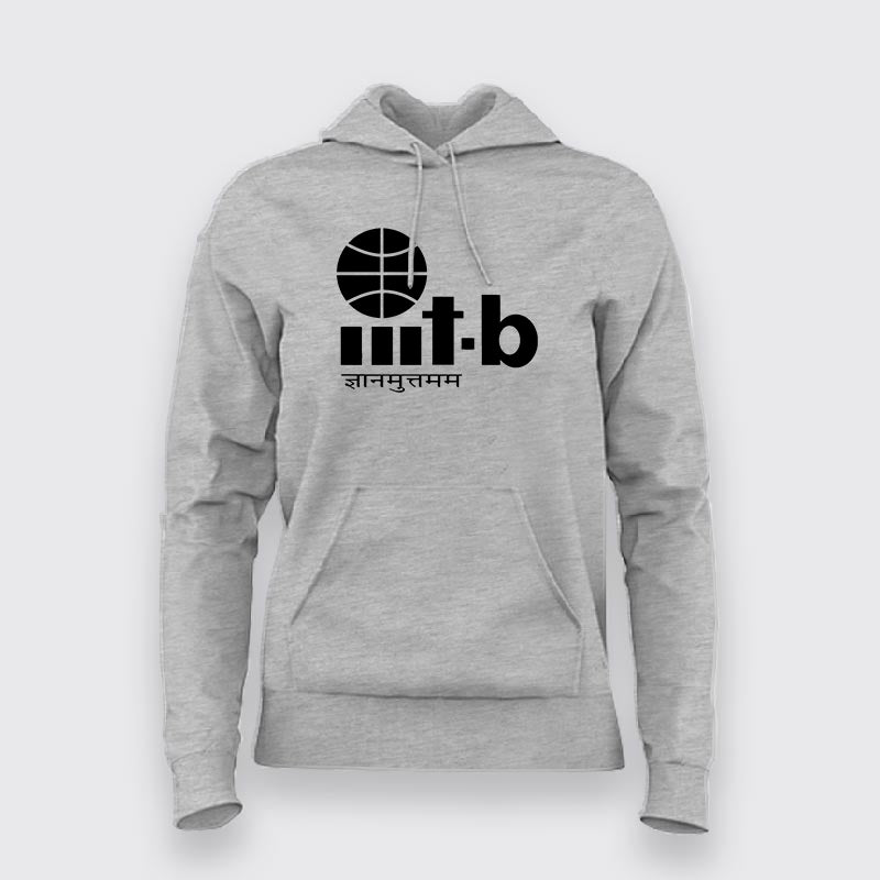 IITB Indian Institute of Technology Bombay Hoodies For Women – TEEZ.in
