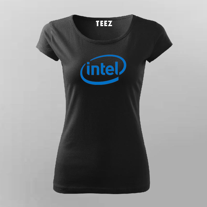 Intel T-Shirt For Women - TEEZ.in