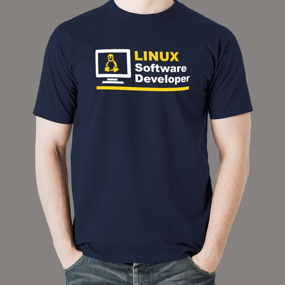 Linux Software Developer Men’s Profession T-Shirt – TEEZ.in