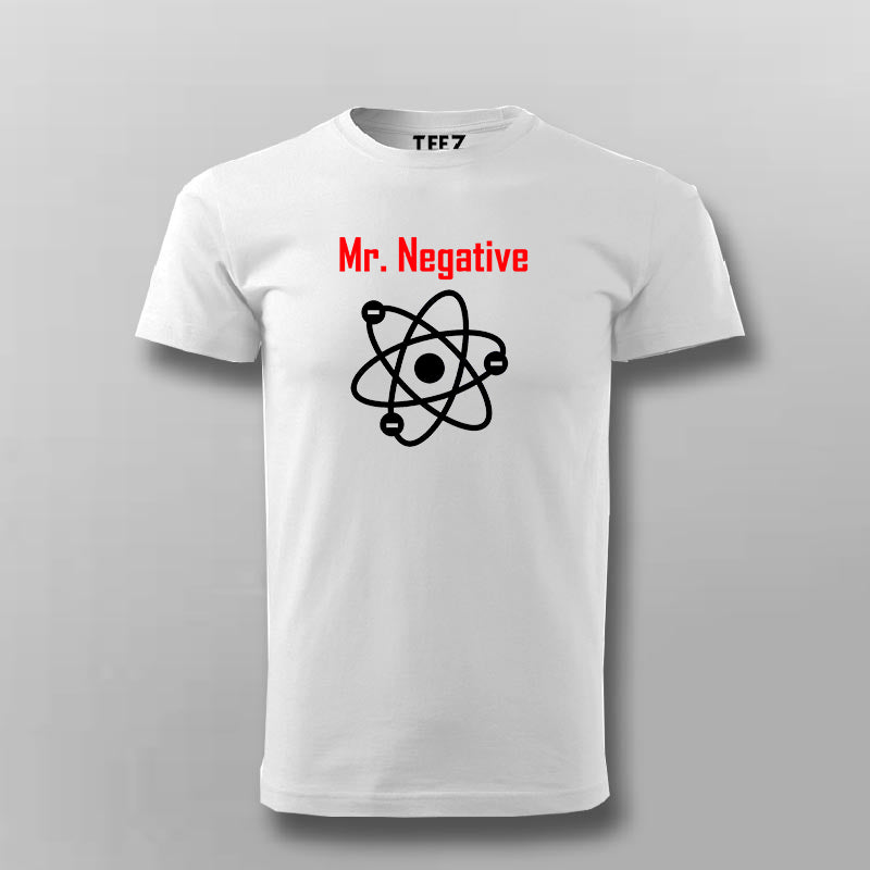 Mr Negative T-shirt For Men – TEEZ.in
