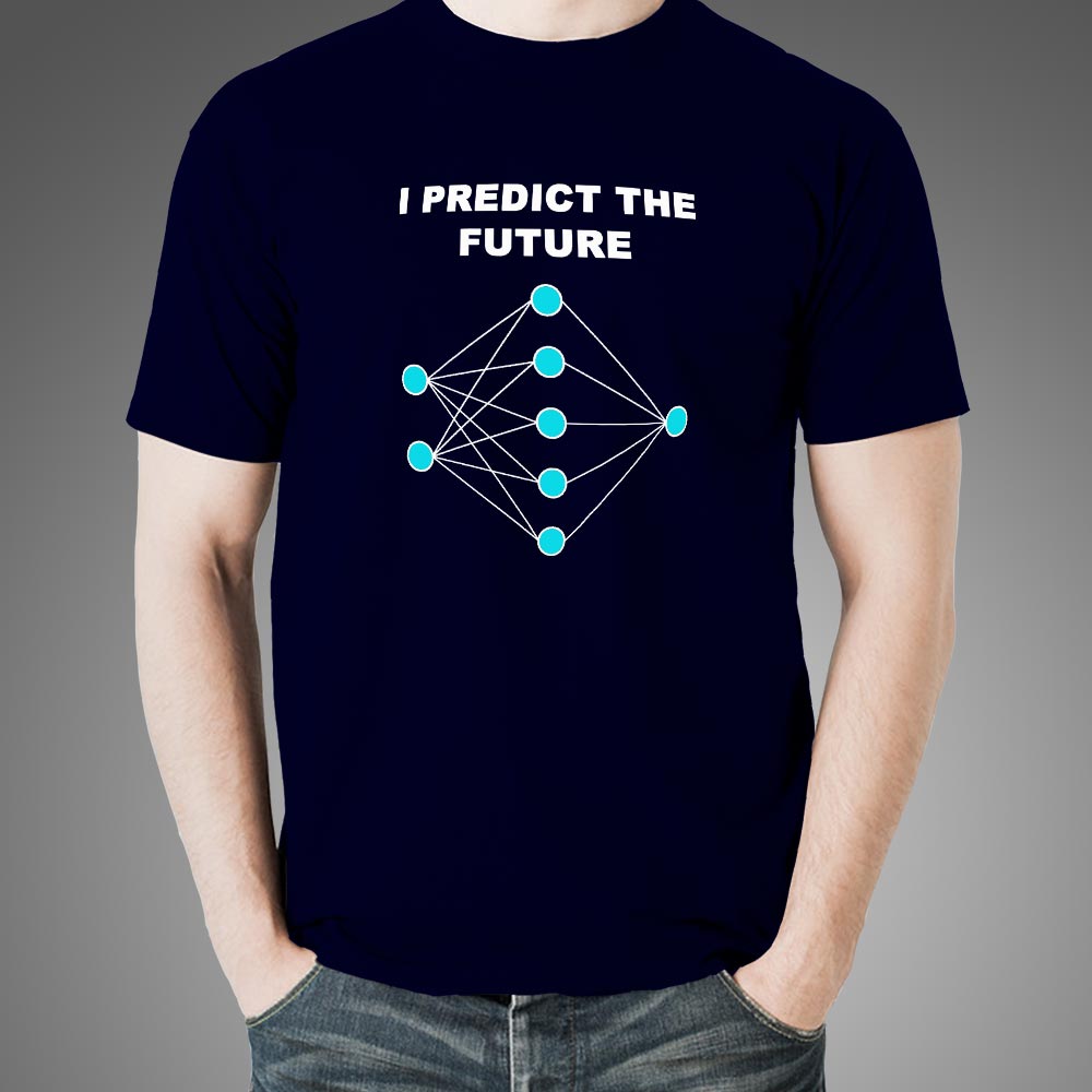 ANN ML Future Tech Men's Tee - Wear AI Pride – TEEZ.in