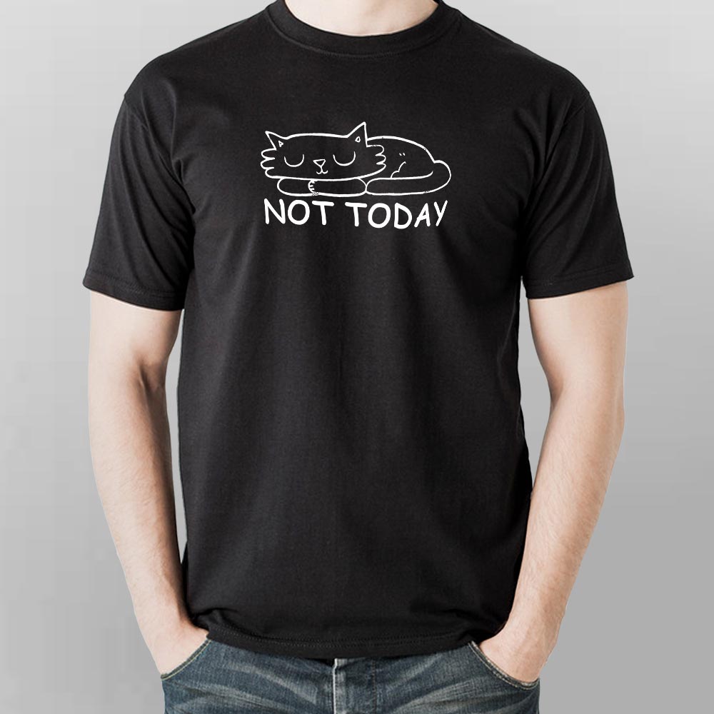 Not Today - Simple & Bold Statement Tee - TEEZ.in