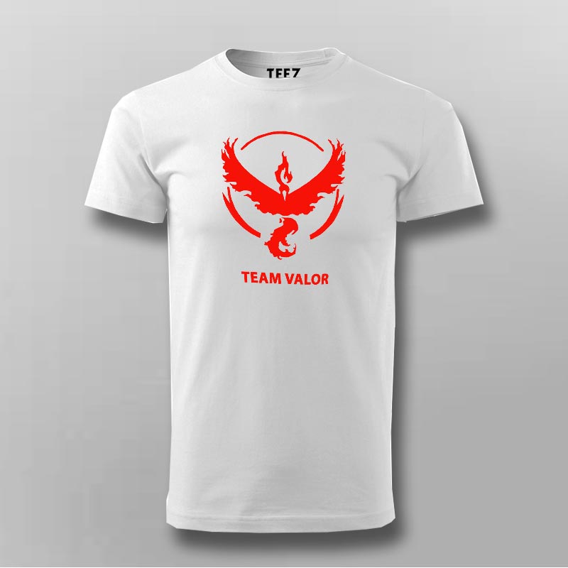 Team Valor T-Shirt For Men - TEEZ.in