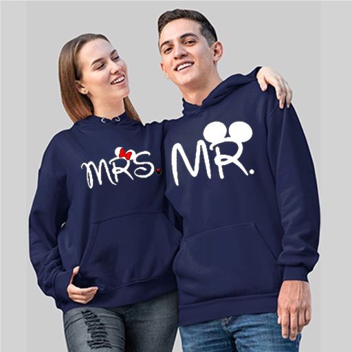 Mr and Mrs Mickey Minnie Mouse Cute Couple Hoodies – TEEZ.in