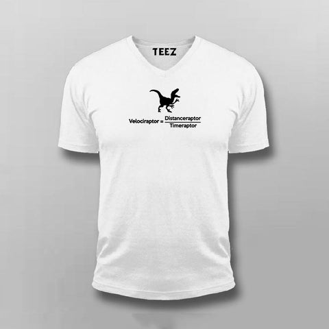 velociraptor =distanceraptor timeraptor Funny T-shirt For Men – TEEZ.in