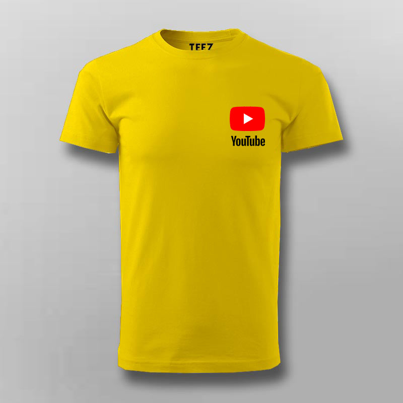 Youtube Logo T-shirt For Men – TEEZ.in